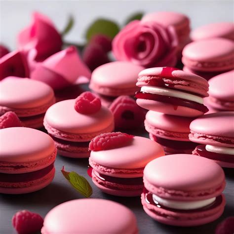 Download Ai Generated Raspberry Macaron Royalty Free Stock Illustration Image Pixabay