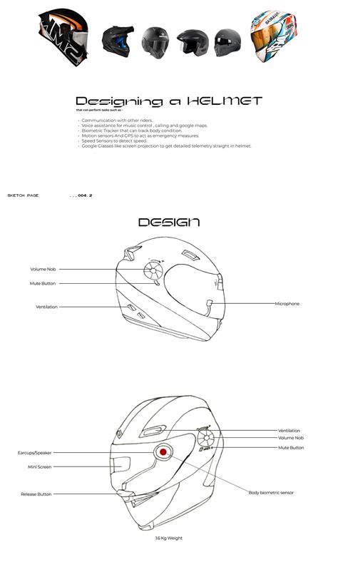 Product Design Redefining Safety In Crash Helmets On Behance