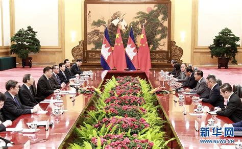 習近平會見柬埔寨首相洪森中國習觀中國網