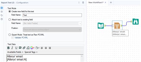 Report Text Tool Removing Apostrophes And Indentat Alteryx Community