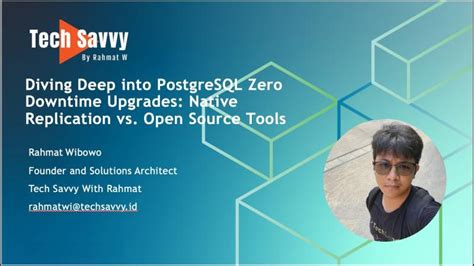 Diving Deep Into Postgresql Zero Downtime Upgrades Native Replication