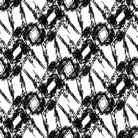 Monochrome Vintage Seamless Pattern Vector Illustration Stock Vector Illustration Of Print