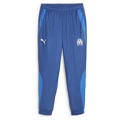Marseille Træningsbukser Pre Match Woven Blå Unisportdk