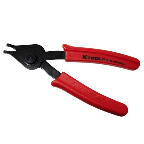 K Tool International Snap Ring Pliers 90 Degree 0037in Tip Rubber