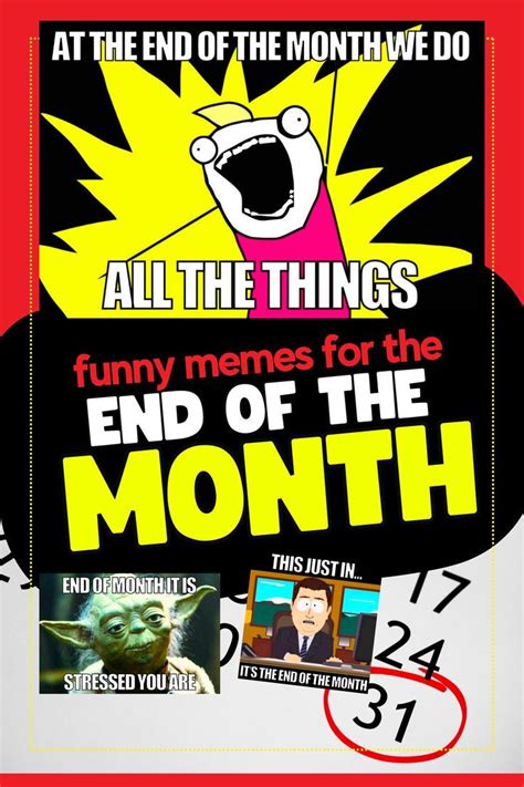 Funny Month End Quotes