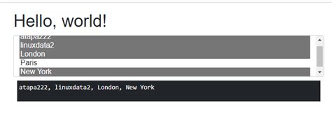Web Api Why Is Null Displayed Instead Of The Values Selected