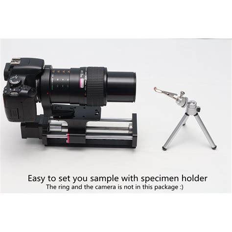 Wemacro Focus Stacking Rail 100mm With Battery Box And Shutter Release Cable Sidereal