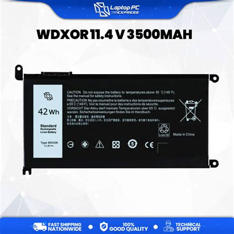 LPCE Laptop Notebook Battery WDX R Compatible With DELL Inspiron Inspiron D G
