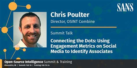 Chris Poulter On Linkedin Osint Intelligence Socmint Training Investigations