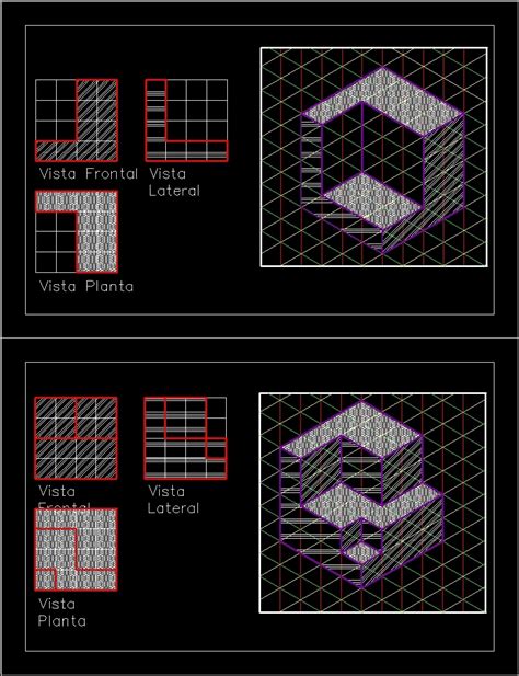 Descriptive Geometry Dwg Block For Autocad • Designs Cad