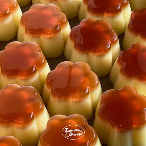 B급 푸딩젤로 문진and오브제