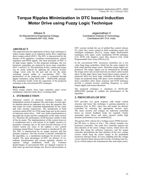 torque ripples minimization in dtc based induction motor drive