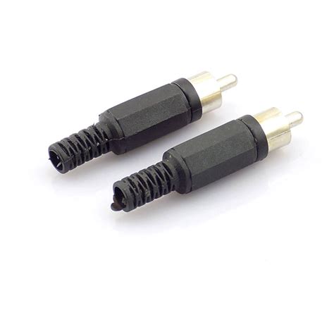 10x Bnc Rca Male Adapter Connector Av Plug Jack Pl Grandado