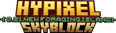 Fan Art I Created Custom Logos For Every Major Skyblock Update