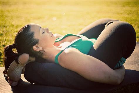 Pretzel Position Yoga