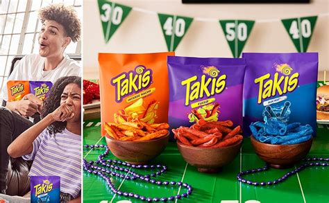 Takis 40 Pc 1 Oz Hero Variety Pack Assorted Flavored