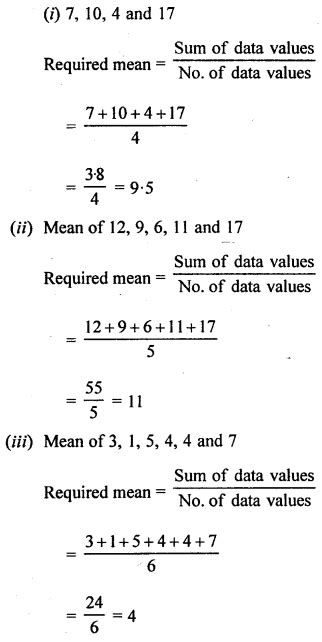 Selina Concise Mathematics Class 6 Icse Solutions Chapter 34 Mean And Median A Plus Topper