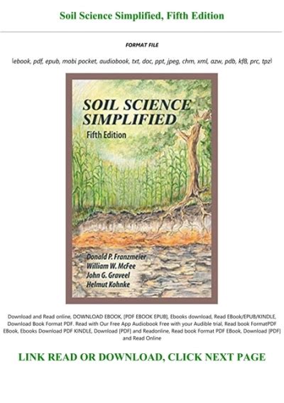 DOWNLOAD In PDF Soil Science Simplified Fifth Edition Full Acces