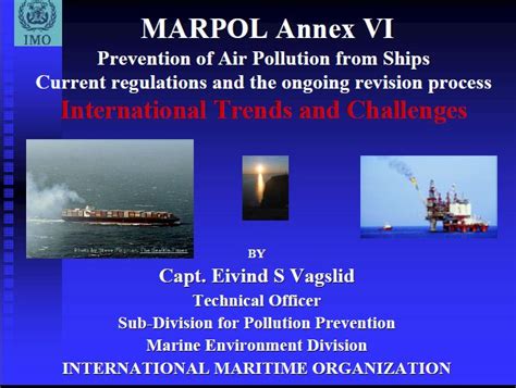 Приложение 6 конвенции МАРПОЛ с иллюстрациями Marpol Annex Vi Capt Eivind S Vagslid [2012