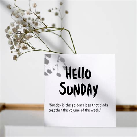Hello Sunday Template Postermywall