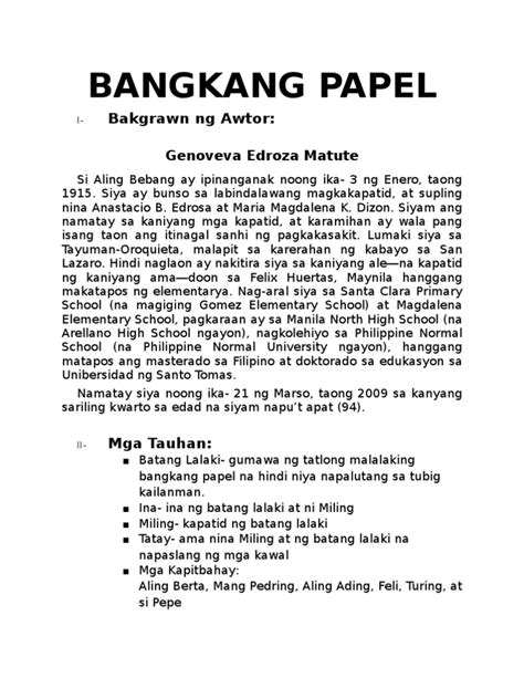 Maikling Kwento Tungkol Sa Pamilya Philippin News Collections