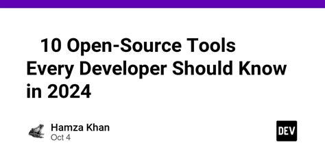 🔧 10 open source tools every developer should know in 2024 🚀 dev