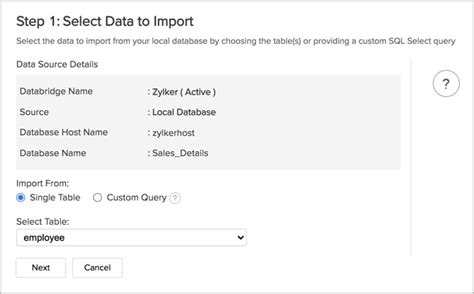 Import Data From Hive L Zoho Analytics Help