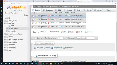 Login And Logout With Session Using Php And Mysql Youtube