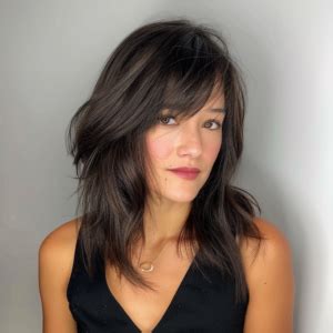 Stylish Medium Length Haircuts With Bangs NeedleStar
