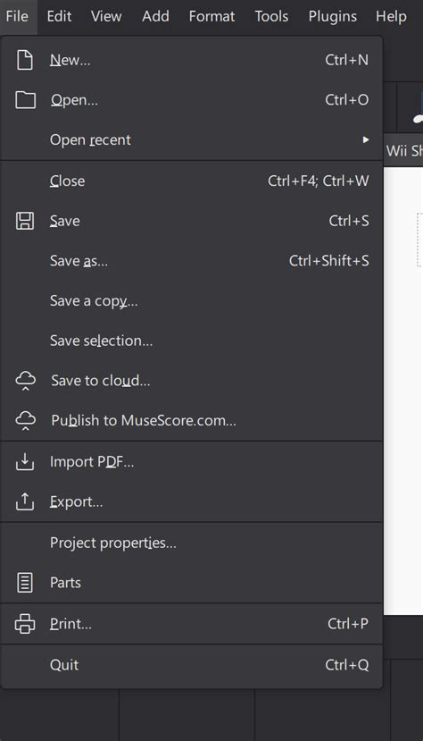 Menu Doesnt Display In Fullscreen · Issue 13940 · Musescoremusescore