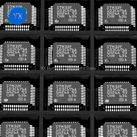 10pcs 50pcs stm32f103c6t6a lqfp48 stm32f103c6t6 stm32f103c6 stm32f103