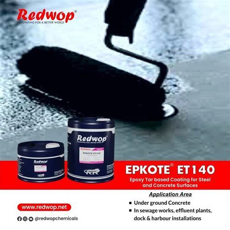 Redwop Epkote Et 140 Epoxy Tar Based Coating For Steel And Concrete Surfaces At ₹ 506 67 Kg