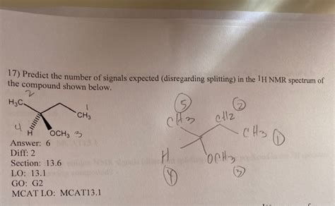 Solved 17 Predict The Number Of Signals Expected