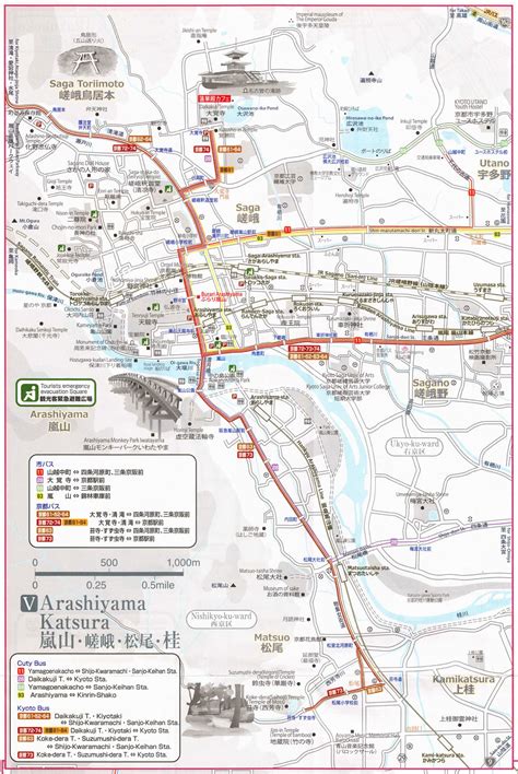 京都観光マップ京都観光の計画にご活用ください 京都観光のすすめ