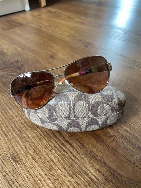Coach Aviator Sunglasses Womens Fashion Watches And Accessories