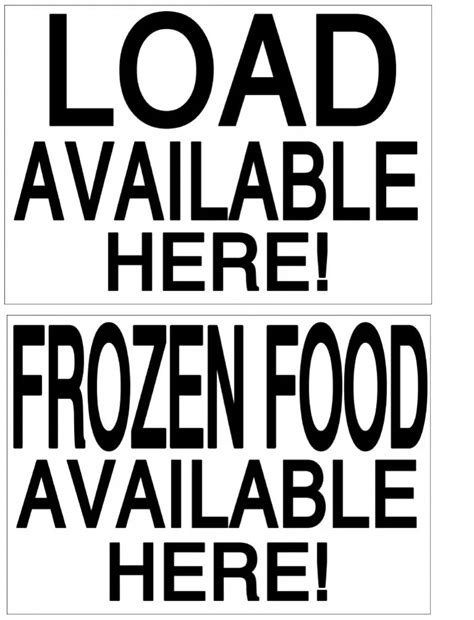 Logo Frozen Foods Available Here Signage Frozen Food Logos 4867 Best