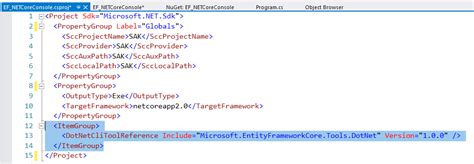Entity Framework Core Reverse Engineering Mit Dem Kommandozeilentool