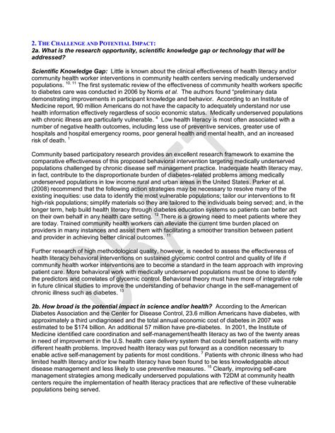 Nih Hlresearch Proposal Pdf