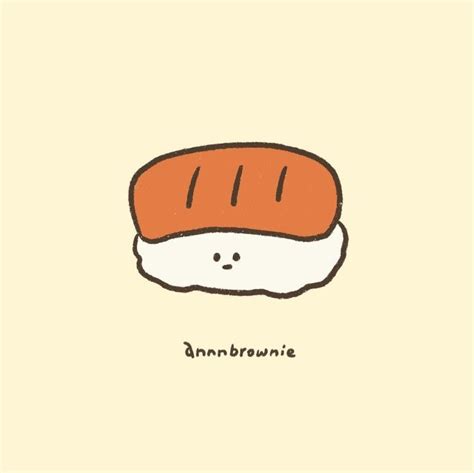 Cute And Minimalist Bread Drawing