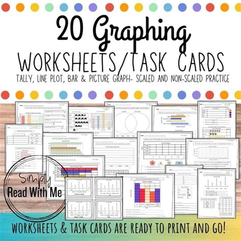 Graphing Mega Bundle Bar Graphs Picture Graphs Line Plots And Tally Charts