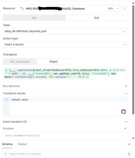 Mysql Insert With Different Javascript Objects In Raw Sql 💬 App Building Retool Forum