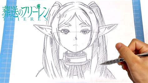 イラスト 葬送のフリーレン フリーレン 描き方簡単なイラストの描き方イラストメイキングDrawing Frieren Beyond