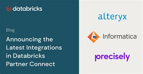 Announcing The Latest Integrations In Databricks Partner Connect Databricks Blog