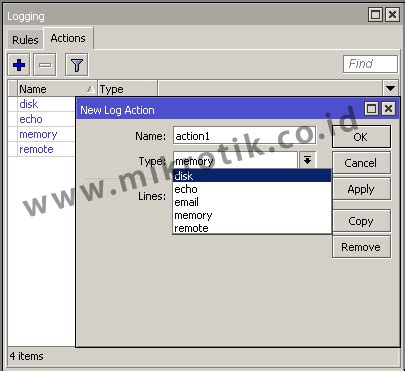 Citraweb Com Fitur Logging Pada Mikrotik