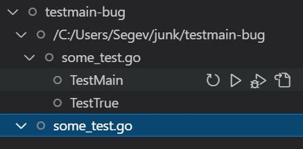 Test Explorer Integration Identifies TestMain As A Test Issue Golang Vscode Go GitHub