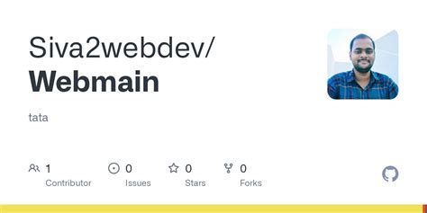 Github Siva2webdevwebmain Tata
