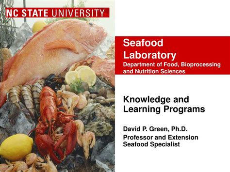 Ppt Seafood Laboratory Department Of Food Bioprocessing And