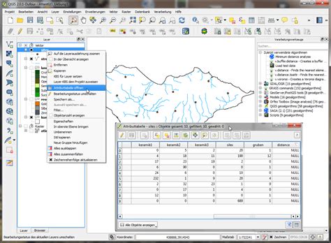 Qgis Analyse