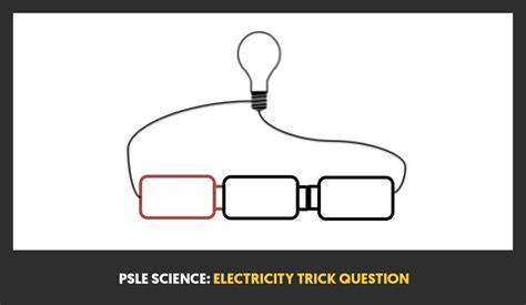 Psle Science Electricity Trick Question