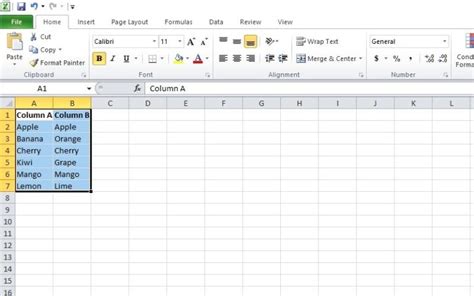 How To Compare Two Columns In Excel Spreadsheets Expert